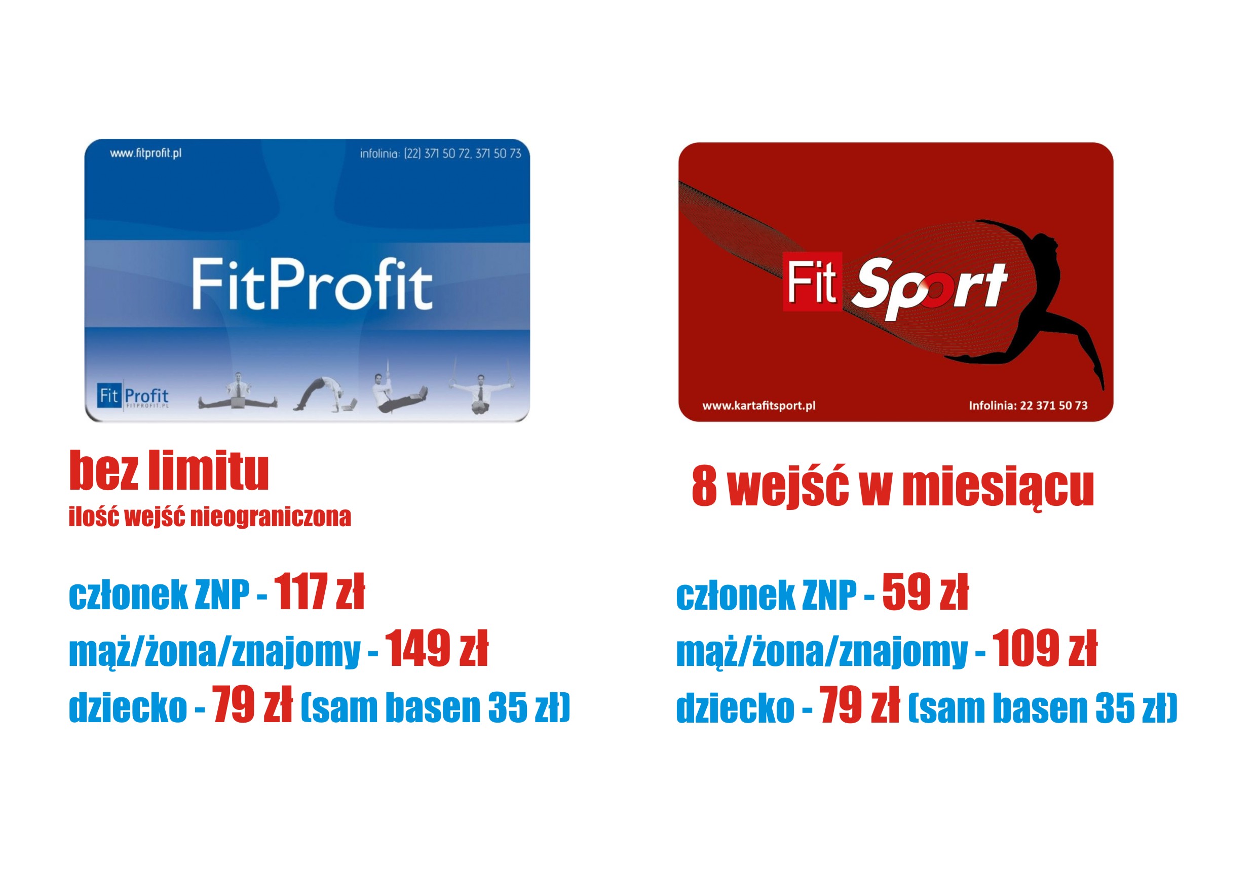 BONUSY DLA CZŁONKÓW ZNP - » FitSport i FitProfit